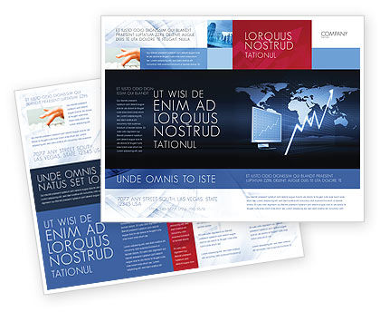 Stock Market Jumping Rate Brochure Template Design and Layout, Download ...
