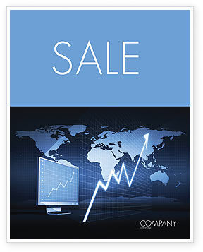 Stock Market Jumping Rate Sale Poster Template in Microsoft Word ...