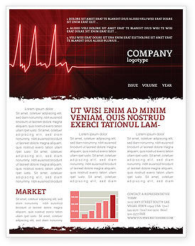 Blood And Heart Newsletter Templates in Microsoft Word, Adobe ...