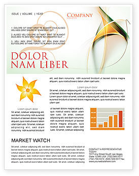 With Lines Newsletter Templates in Microsoft Word, Adobe Illustrator ...