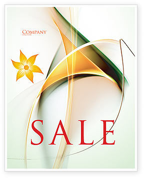Lines Sale Poster Template in Microsoft Word, Publisher and Adobe ...