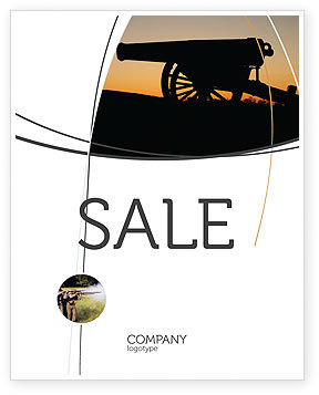 Alamo Sunset Sale Poster Template in Microsoft Word, Publisher and ...