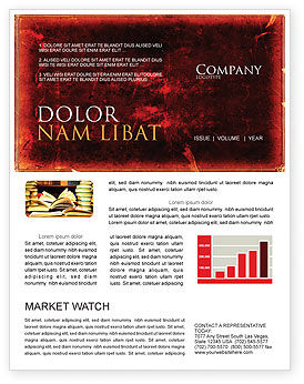 Plain Newsletter Templates in Microsoft Word, Adobe Illustrator and ...