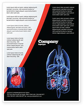 Kidney Flyer Template, Background in Microsoft Word, Publisher and ...