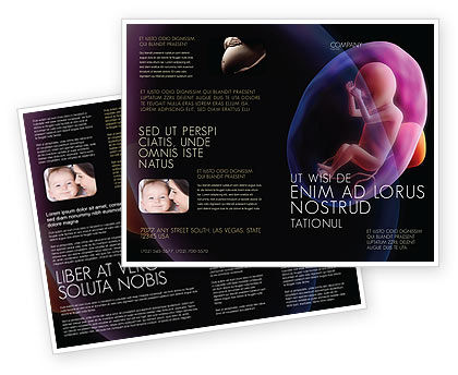 Fetus Brochure Template Design and Layout, Download Now, 06851 ...