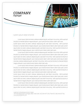 Strategic Management Letterhead Template, Layout for Microsoft Word ...