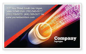 Internet Connection Services Business Card Template, Layout. Download ...