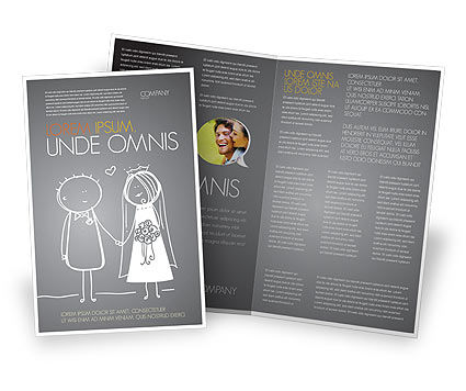 Married Couple Brochure Template Design and Layout, Download Now, 07048 ...