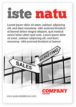 10 Iklan laporan pemasaran Gratis | PoweredTemplate.com