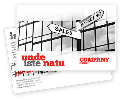 Marketing Report Postcard Templates in Microsoft Word, Adobe ...