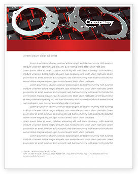 Computer Crimes Letterhead Template, Layout for Microsoft Word, Adobe ...