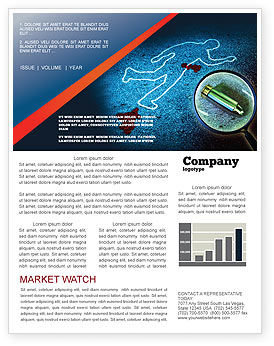 Crime Scene Investigation Flyer Template, Background in Microsoft Word ...