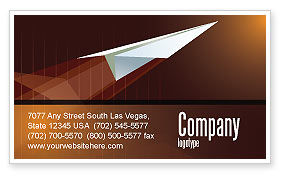 Flying Up Business Card Template, Layout. Download Flying Up Business ...