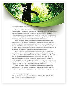 High Tree Letterhead Template, Layout for Microsoft Word, Adobe ...