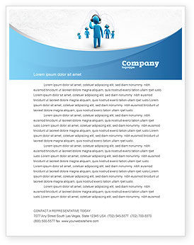 Community Service Letterhead Templates in Microsoft Word, Adobe ...
