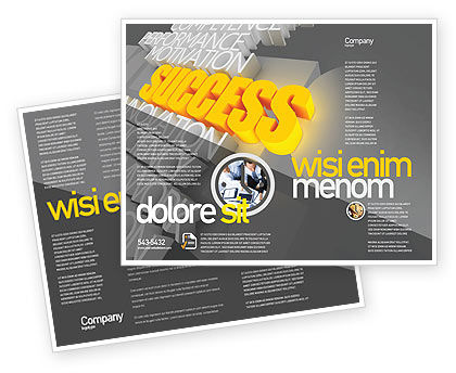 Success Motivation Brochure Template Design and Layout, Download Now ...