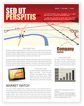 Road Map Newsletter Templates in Microsoft Word, Adobe Illustrator and ...