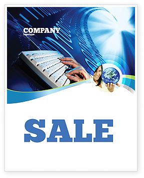 Typing Sale Poster Template in Microsoft Word, Publisher and Adobe ...