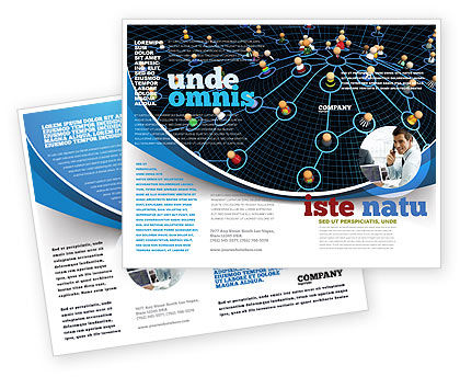 Network Community Brochure Template Design and Layout, Download Now ...