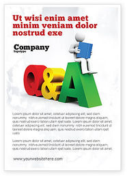 Questions & Answers Brochure Template Design and Layout, Download Now ...