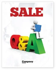 Questions & Answers Brochure Template Design and Layout, Download Now ...