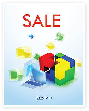 Fitting Pieces Sale Poster Template in Microsoft Word, Publisher and ...