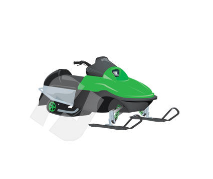 Free Snowmobile Clipart