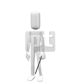 A Person Points with a Pointer Animated Clipart | 00718 ...