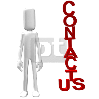 Person Points to Words CONTACT US Animation Clipart | 00773 ...