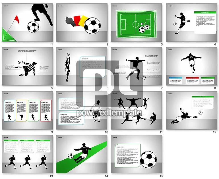 Soccer Shapes Collection - Presentation Template for Google Slides and ...