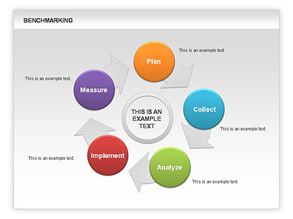 Colored Benchmarking Diagrams for PowerPoint Presentations, Download ...