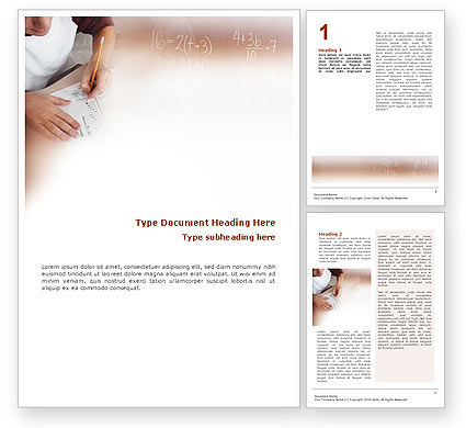 12 Free Writting Word Templates | PoweredTemplate.com