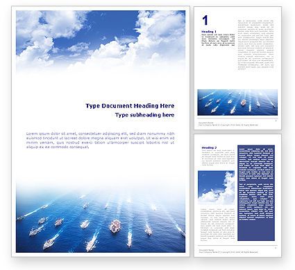 Word Designvorlagen für Dokumente | PoweredTemplate.com