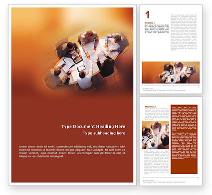 49 Modelli grafici dibattito di squadra | PoweredTemplate.com