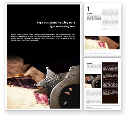 Legend Word Templates Design, Download now | PoweredTemplate.com