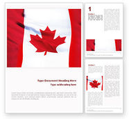 Canadian Flag - Free Presentation Template for Google Slides and ...