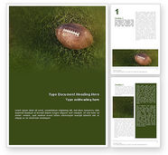 American Football Play Off Brochure Template Design and Layout ...