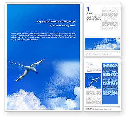 Beautiful Word Templates Design, Download now | PoweredTemplate.com