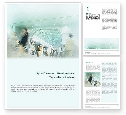 Subway Art Template Microsoft Word