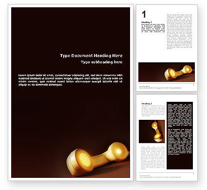 Modelos e Designs de Word para Documentos | PoweredTemplate.com