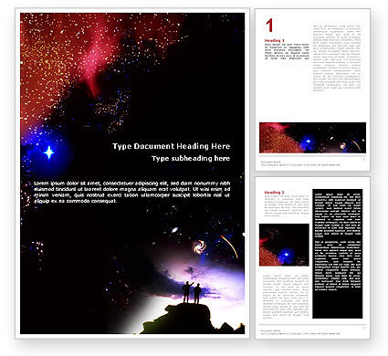 Q Vector Word Templates Design, Download now | PoweredTemplate.com