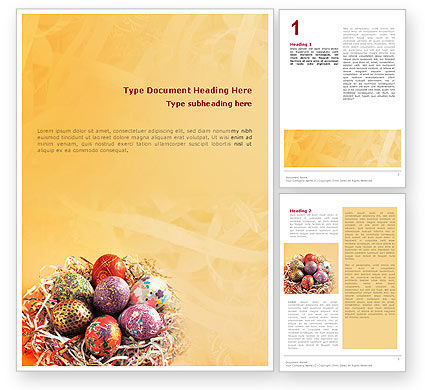 Spotted Word Templates Design, Download now | PoweredTemplate.com