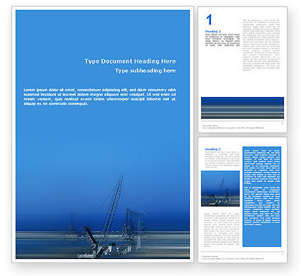 8 Free Unloading Word Templates | PoweredTemplate.com