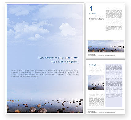 Plantilla de Word - soledad | 02178 | PoweredTemplate.com