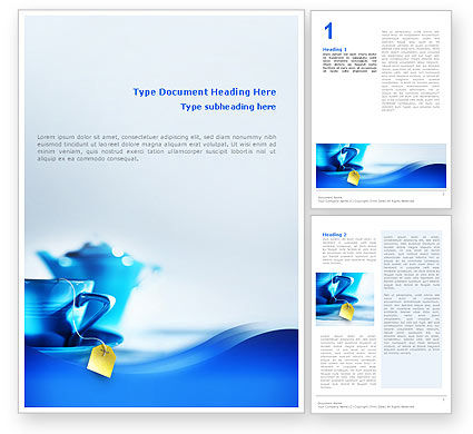 Vintage Word Templates Design, Download now | PoweredTemplate.com