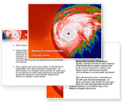 Cyclone PowerPoint Template - PoweredTemplate.com | 02433 | 3 ...