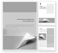 Paper Airplane - Free Presentation Template for Google Slides and ...