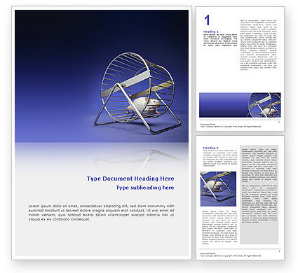 Cage Word Templates Design, Download now | PoweredTemplate.com