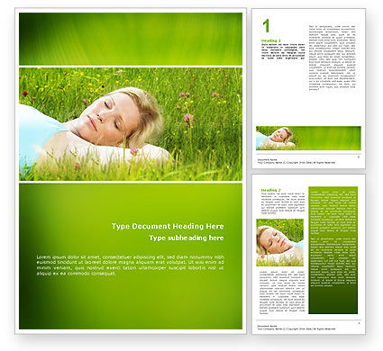 Rest Word Templates Design, Download now | PoweredTemplate.com