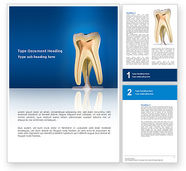 Tooth PowerPoint Template, Backgrounds | 03023 | PoweredTemplate.com